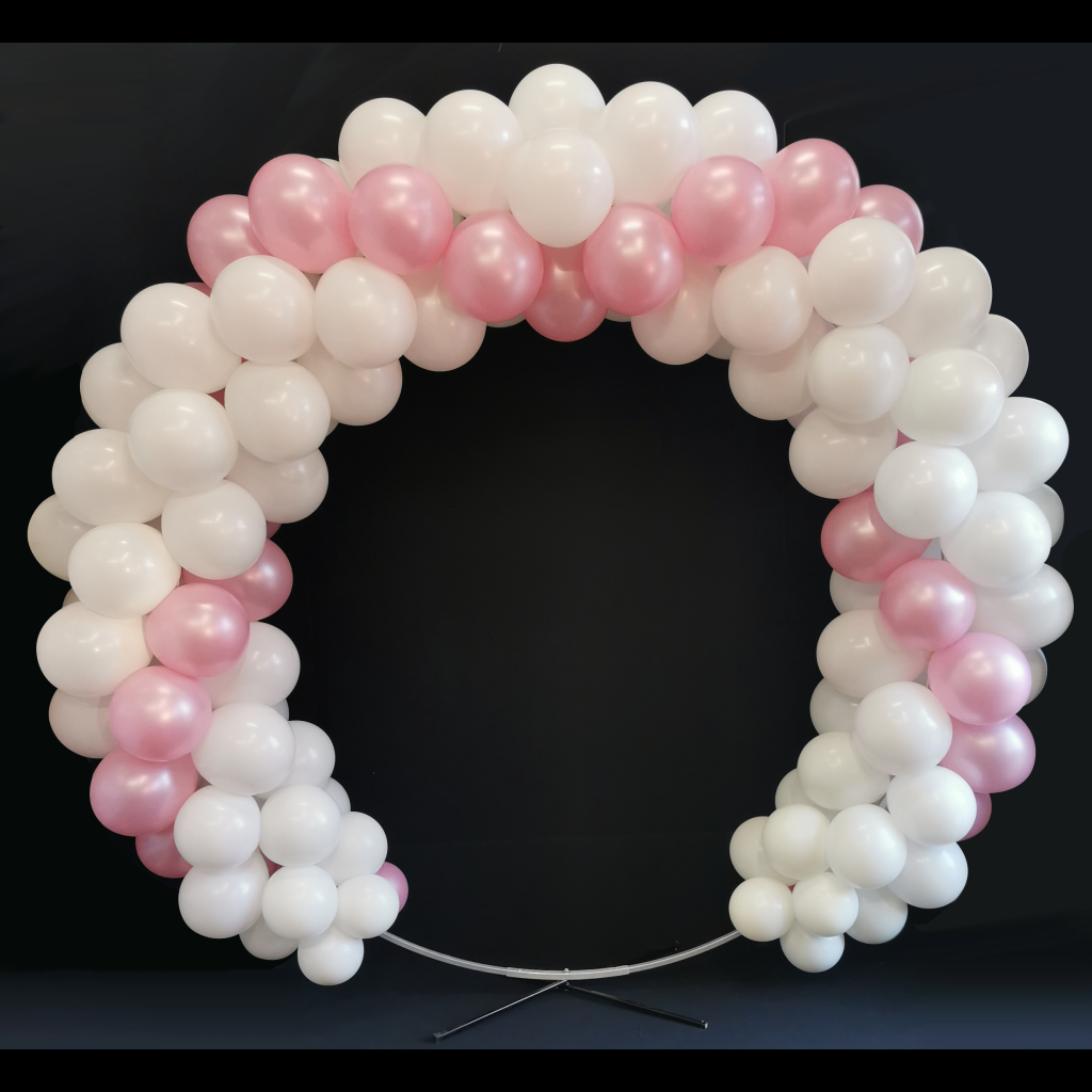 Circle Spiral Balloon Arch | Kerry's Party For Less