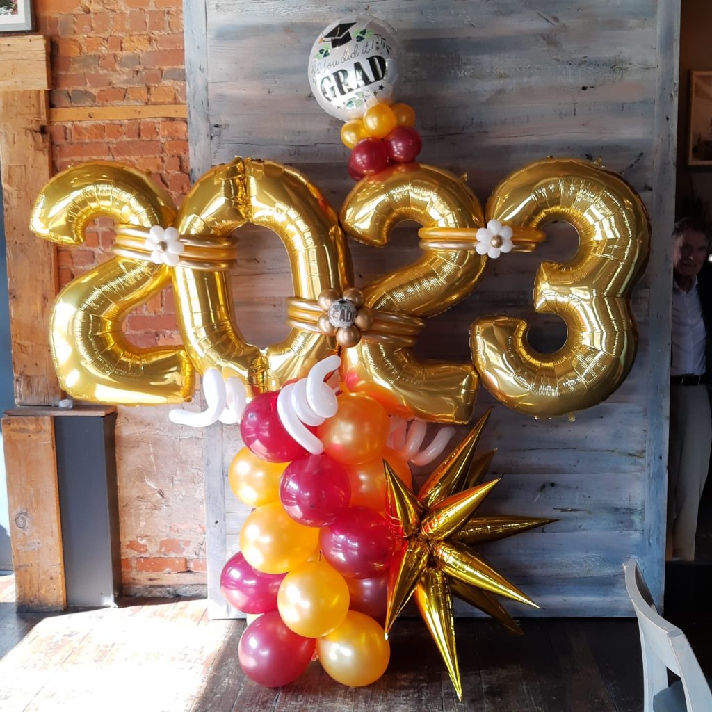 Graduation Milestone Balloon Column | Kerry's Party For Less